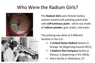 Radium Girls Xray