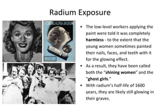 Radium Girls Xray