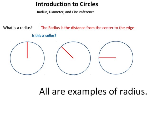 Radius | PPT