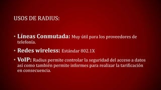 Autenticacion segura por medio de radius | PDF