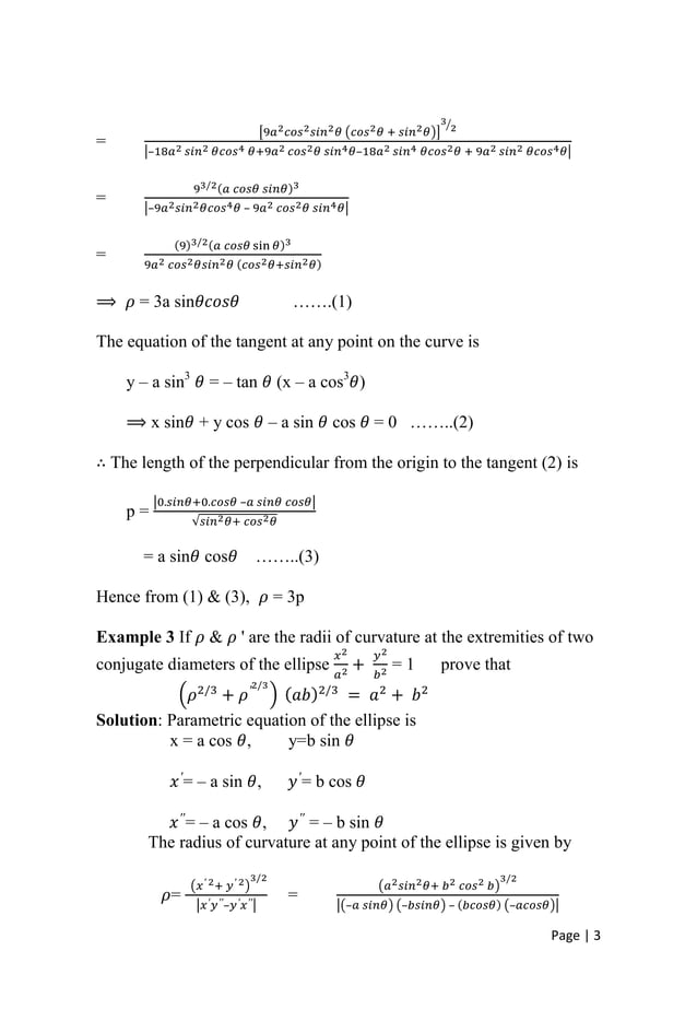 Radius of-curvature | PDF | Physics | Science