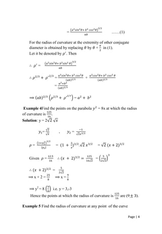 Radius of-curvature | PDF