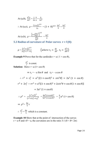 Radius of-curvature | PDF