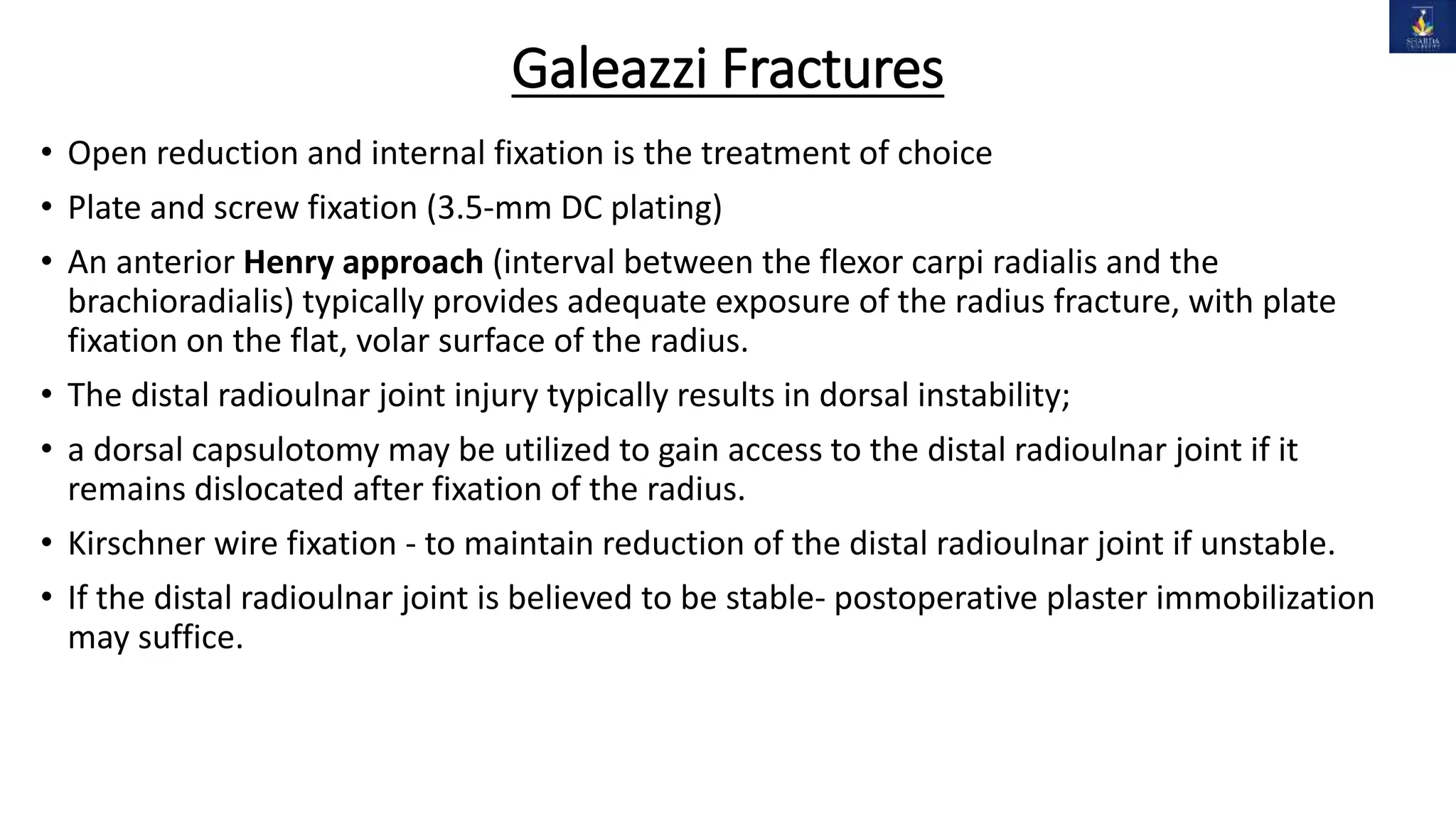 Radius and Ulna Shaft Fracture | PPTX