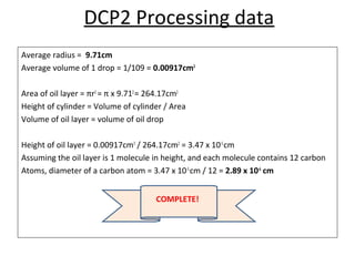 Radius of a carbon atom dcp practice | PPT