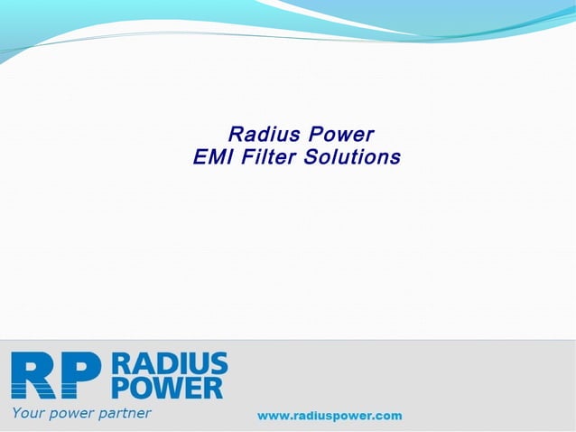 EMI RFI Filter Solutions | PPT | Free Download