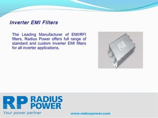 EMI RFI Filter Solutions | PPT | Free Download