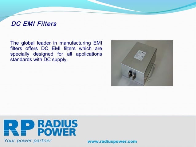 EMI RFI Filter Solutions | PPT | Free Download