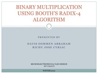 Radix 4 booth | PPTX