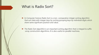 Radix final | PPT
