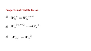Radix-2 DIT FFT | PPTX