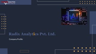 Radix Analytics Company Profile | PPTX