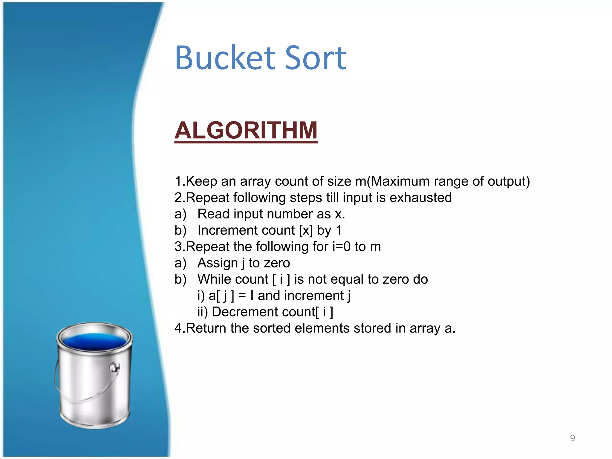 Radix sorting | PPTX