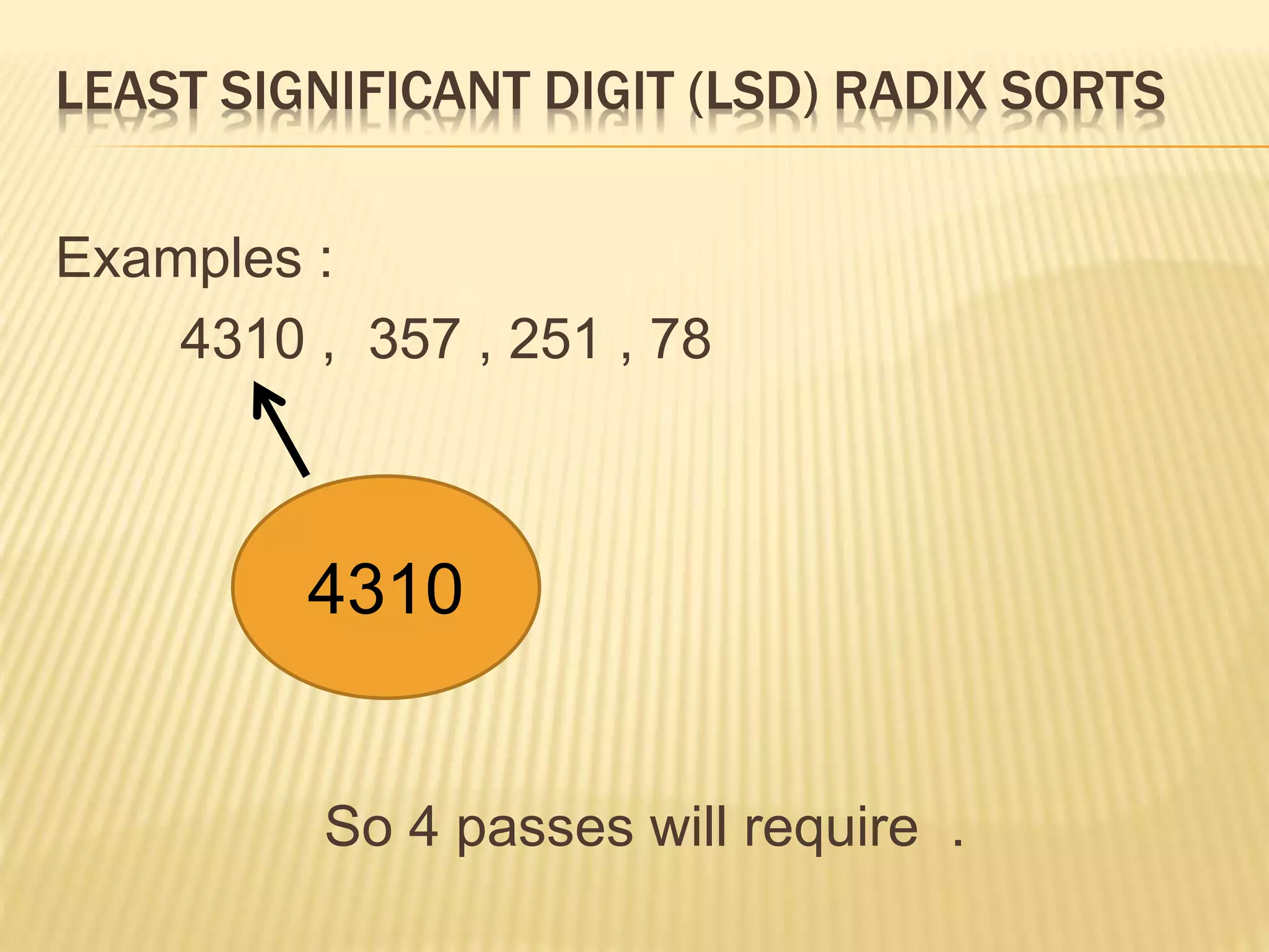 Radix Sort Presentation Pptx Computer Software And Applications Computing