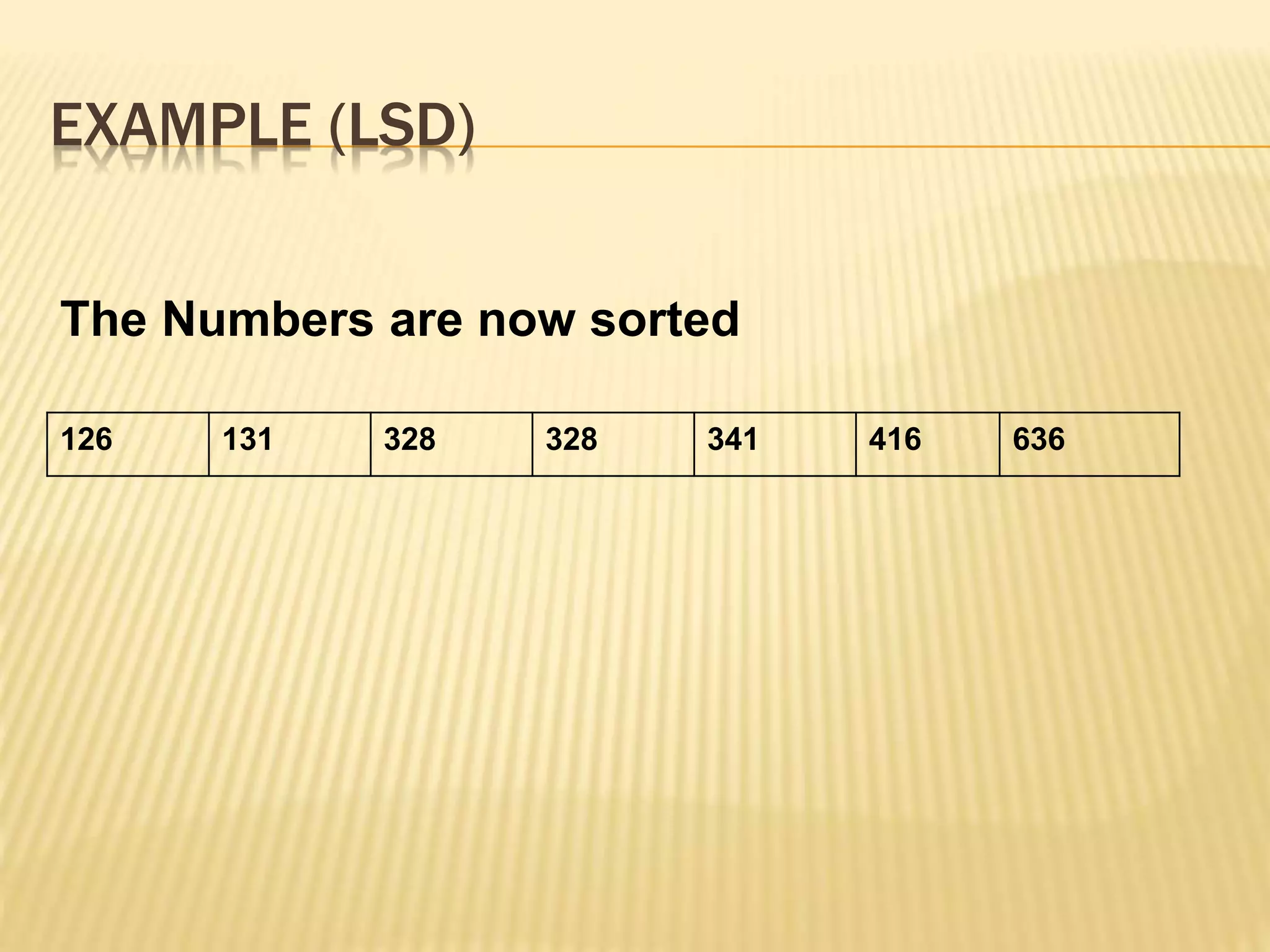 Radix Sort Presentation Pptx Computer Software And Applications Computing