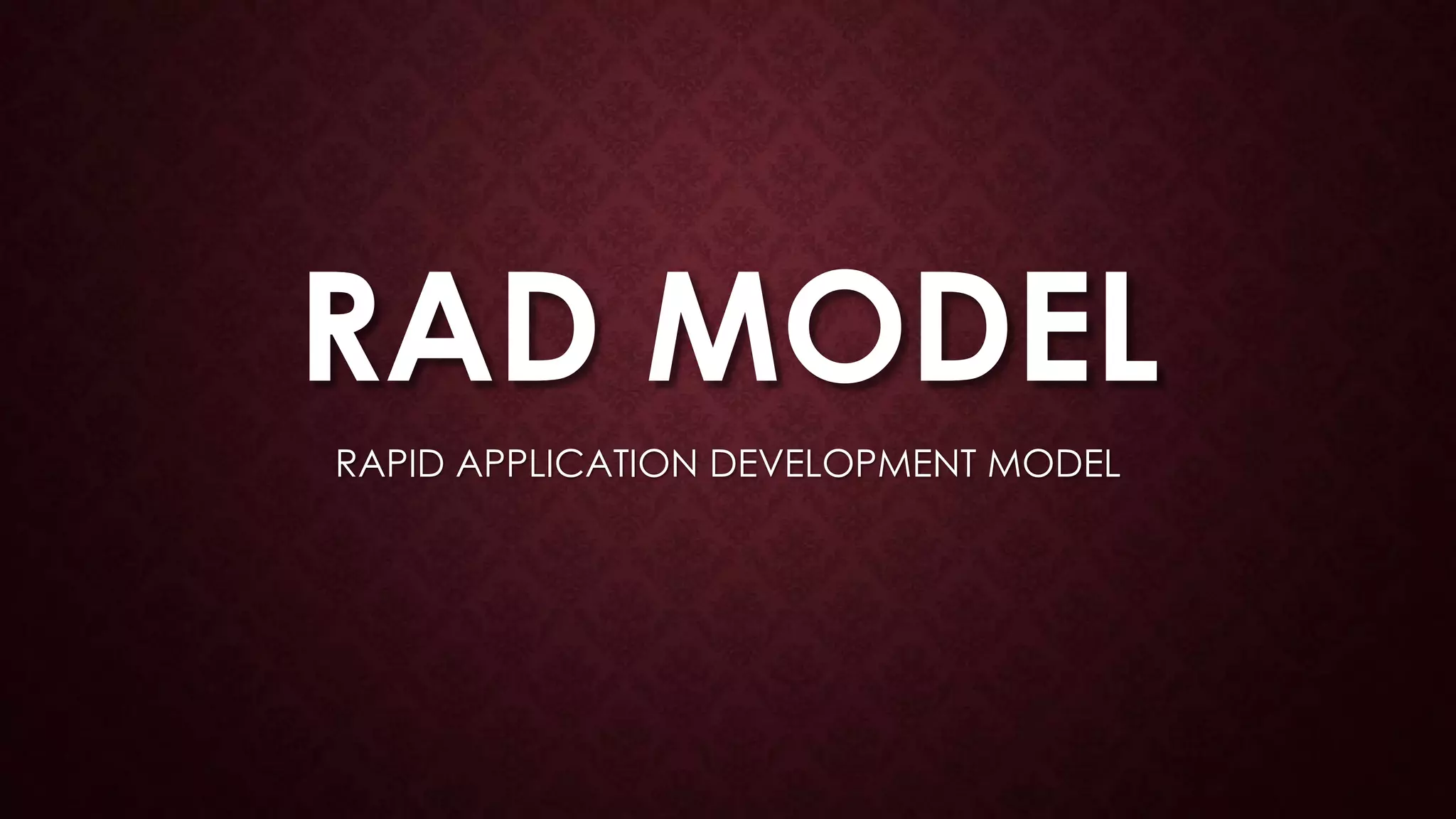 Rad model | PPTX