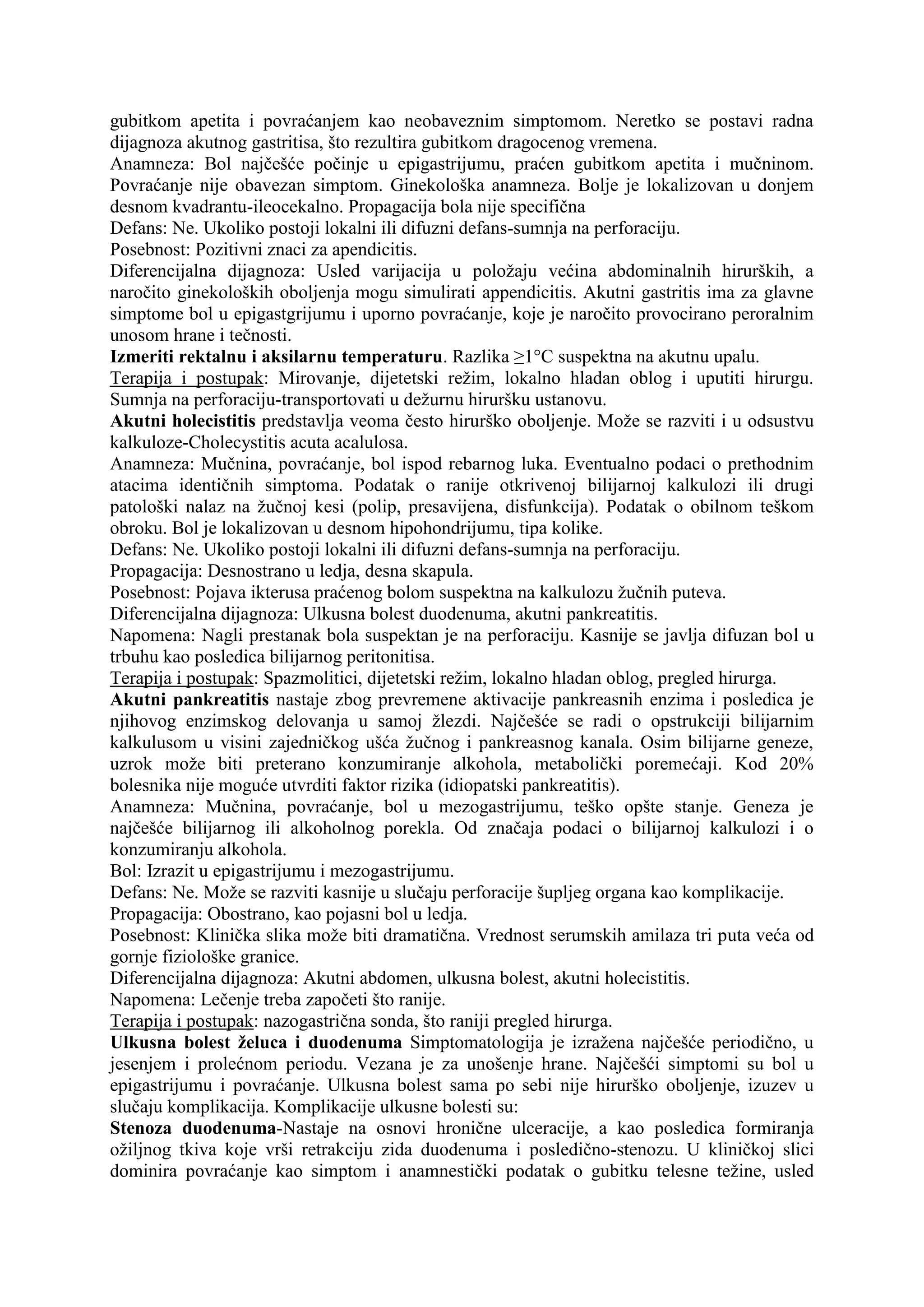 Vodič za dijagnostikovanje i lecenje prehospitalnih urgentnih stanja | PDF