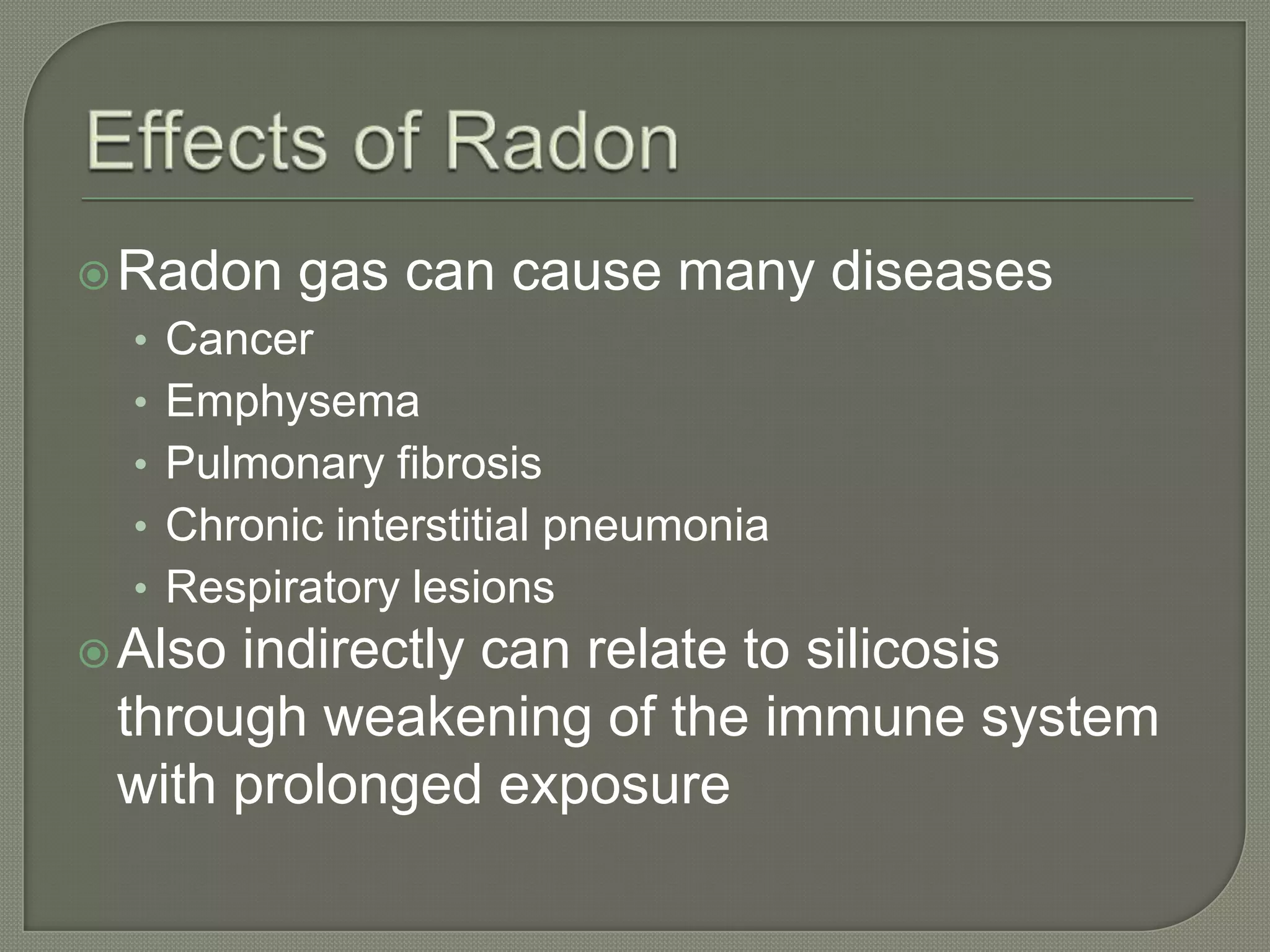 Radon | PPTX
