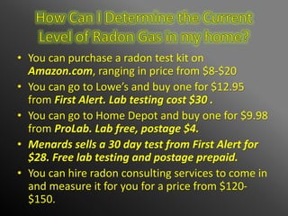 Radon - Potential Effect of Rogers Group Stone Quarry on Radon Levels ...