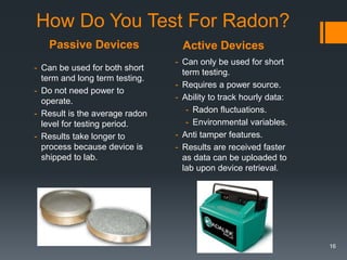 Radon Gas in Schools | PPTX