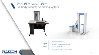 RadPRO Securpass presentation | PPTX