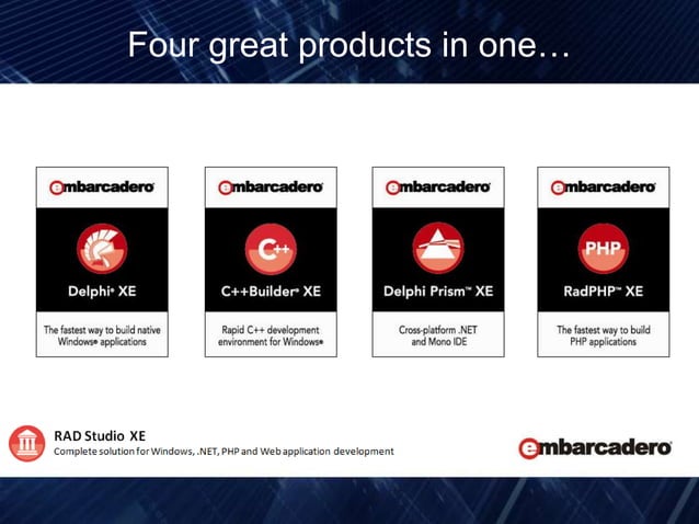 RAD Studio XE Overview | PPTX