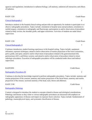 Rad Tech Master Plan | PDF
