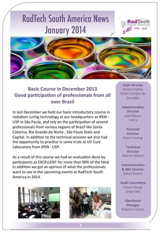 Radtech news jan2014 english | PDF