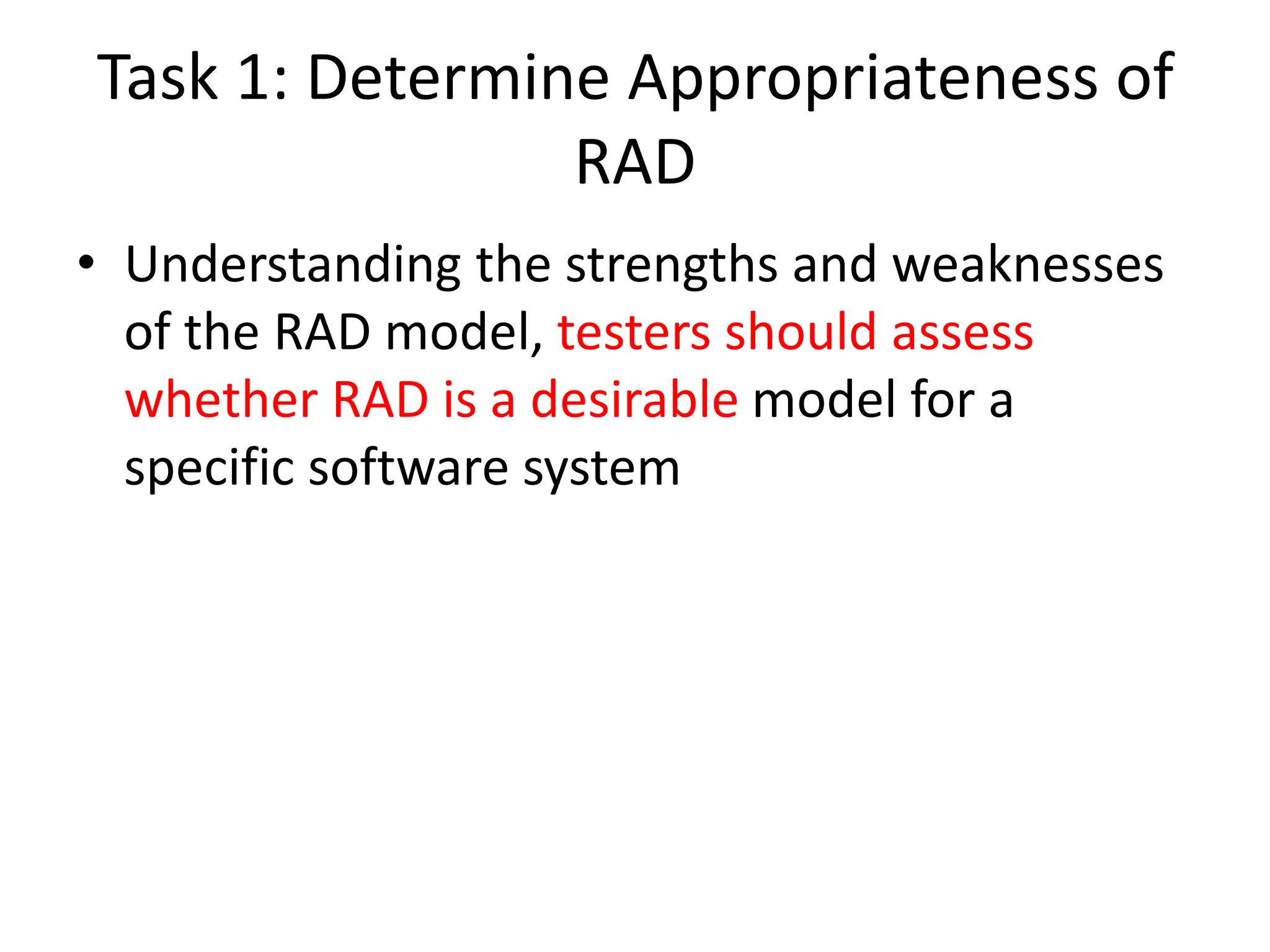 Rapid Application Development(RAD) model | PPTX