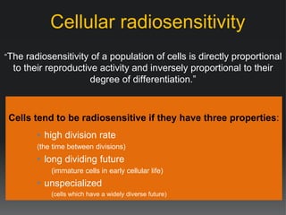 Radiation biology | PPTX