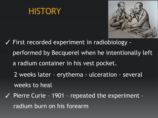 Radiation biology | PPTX