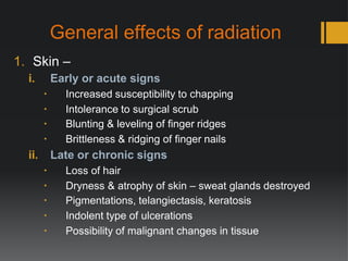 Radiation biology | PPTX