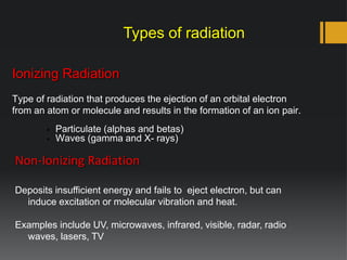 Radiation biology | PPTX