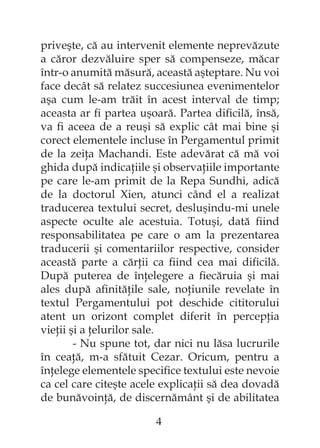 Radu cinamar pergamentul secret | PDF