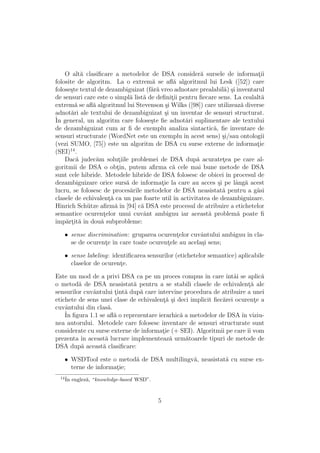 Radu ion tezadoc metode de dezambiguizare semantica | PDF