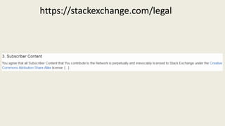 The World of StackOverflow | PPTX