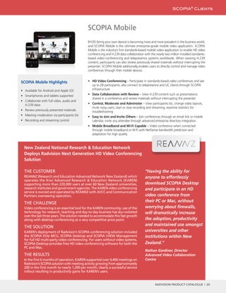 Radvision Product Catalog by Face to Face Live | PDF