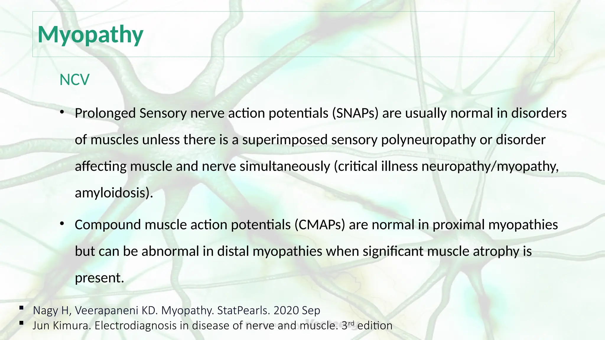 Radiculopathy Vs Neuropathy Vs Myopathy Compilation.pptx