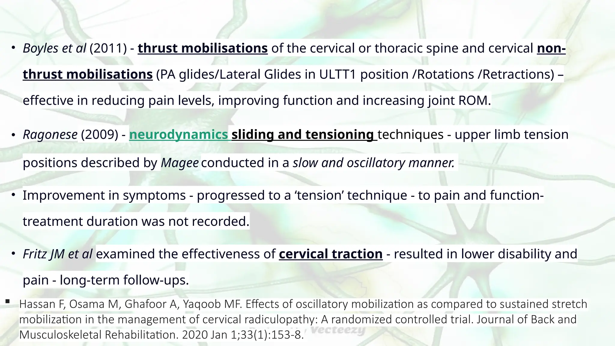 Radiculopathy Vs Neuropathy Vs Myopathy Compilation.pptx