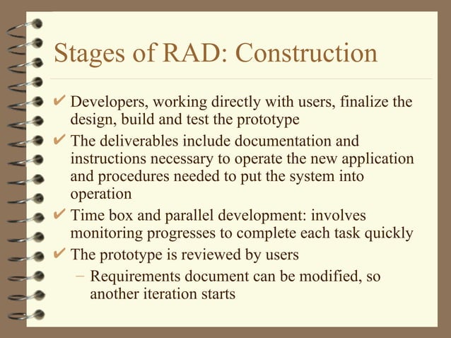 RUP VS RAD Methodology | PPT