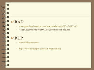 RUP VS RAD Methodology | PPT