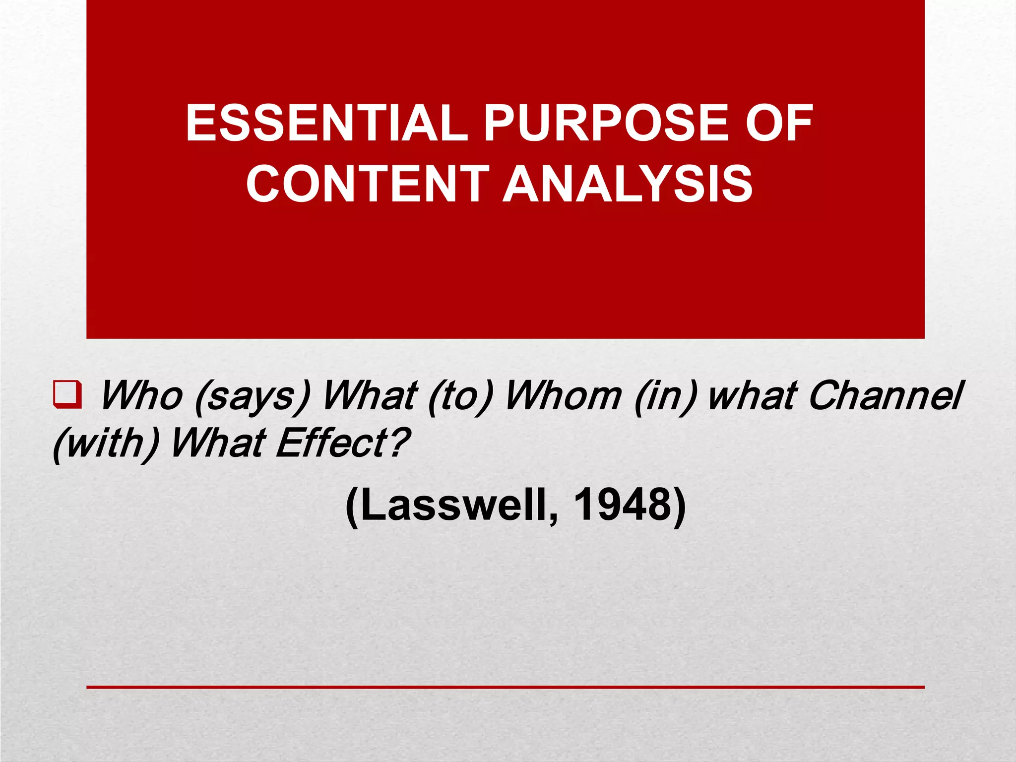 content analysis and discourse analysis | PDF