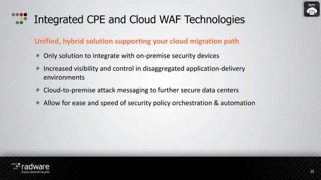 Radware Waf Web Application Firewall Pptx Web Development
