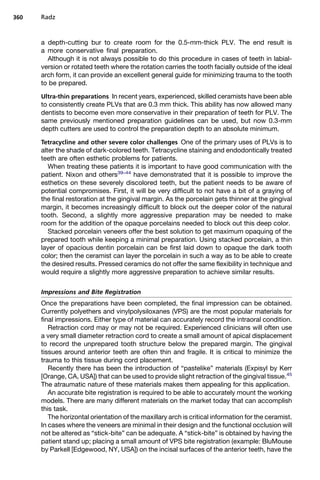 Minimum thickness Anterior Porcelain Restorations | PDF