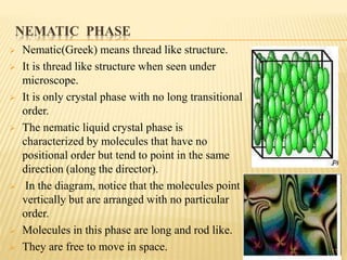 liquid crystal phase | PPTX
