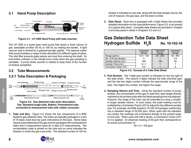 RAE Systems Gas Detection And Tube Sampling Handbook | PDF