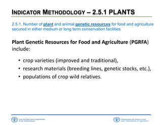 Crop and Livestock Indicators | PPT