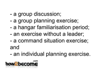 RAF Officer OASC Hints and Tips | PDF