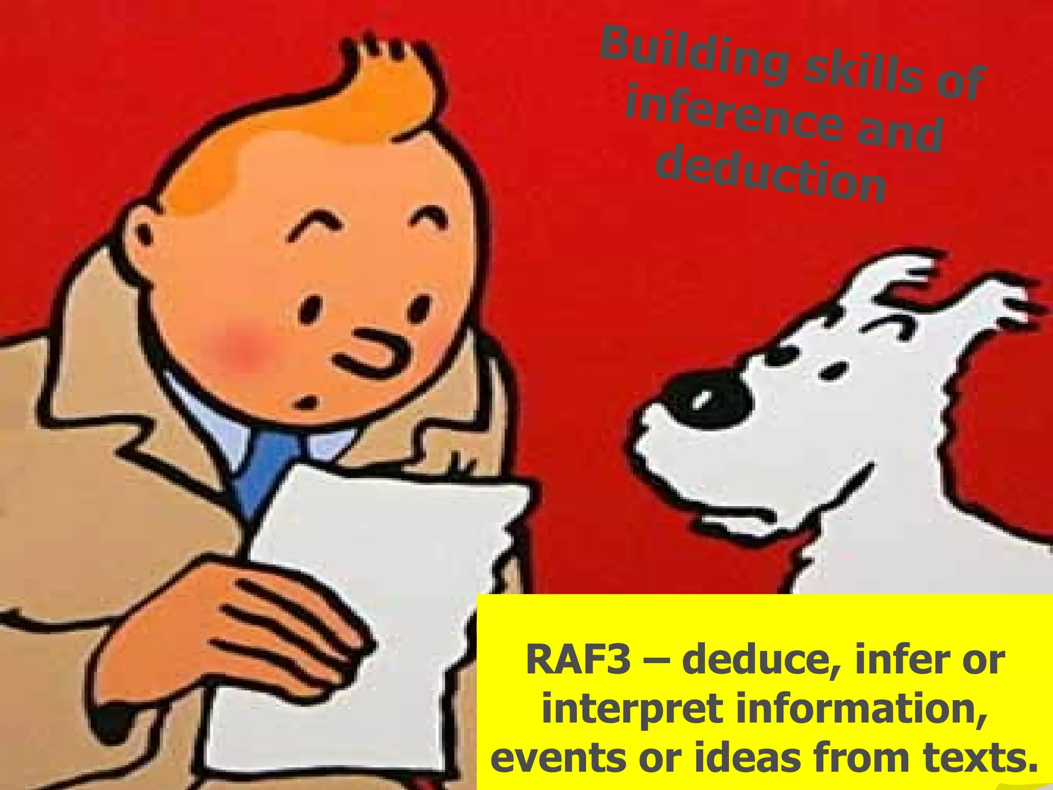 Raf3 inference and deduction | PPT