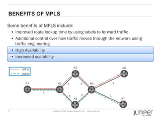 PLNOG 7: Rafał Szarecki - MPLS in an advanced version | PPT